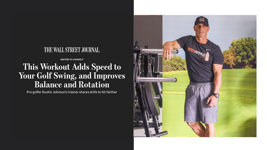 Insight into Dustin Johnson Speed Training – Superspeed Golf Australia